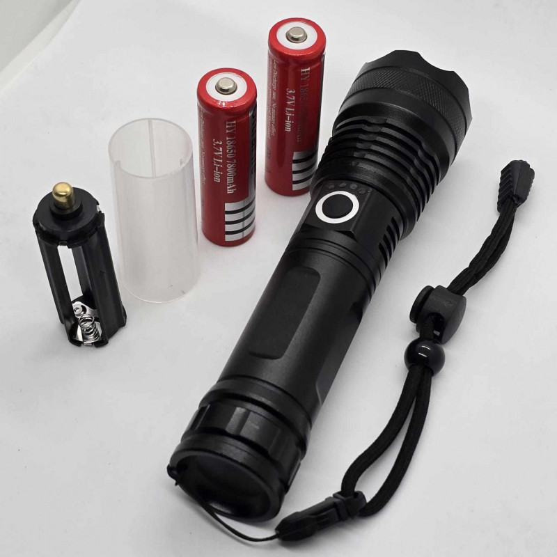 Waterproof Zoom Torch Light 7800mAh – ER Space BD